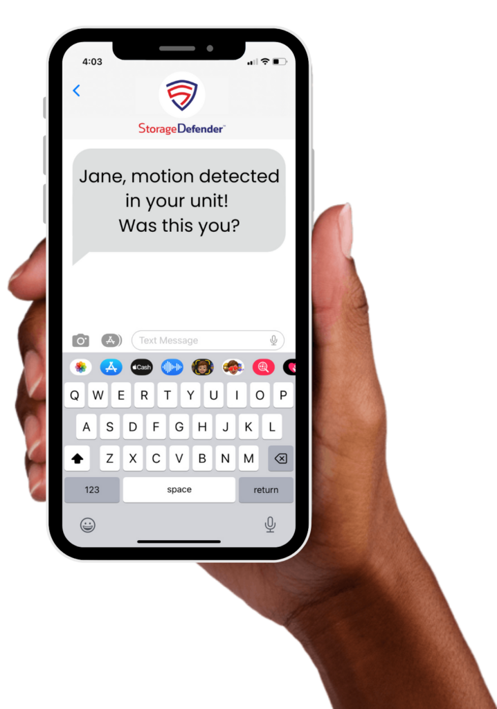 Smart Units with StorageDefender | Right Move Storage